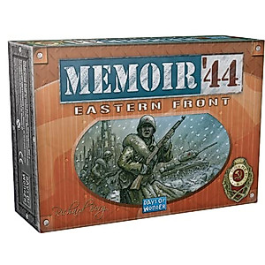 Memoir '44 Eastern Front Board Game EXPANSION - Experience Fierce WWII Battles! Strategy Game for Kids & Adults, Ages 8+, 2 Players, 30-60 Minute Playtime, Made by Days of Wonder