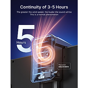 JSAUX Cooling Fan for Steam Deck, Innovative Cooler with Stand Compatible for Steam Deck OLED-GP0201