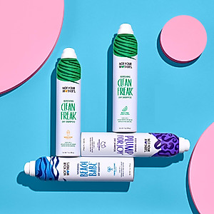 Not Your Mother's Clean Freak Unscented Dry Shampoo (3-Pack) - 7 oz - Dry Shampoo Instantly Absorbs Oil - Hair Essentials for All Hair Types (7 Ounce (Pack of 3))