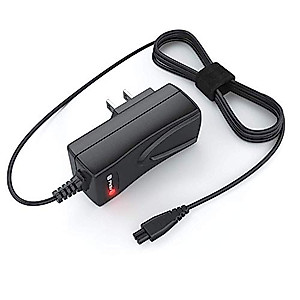Pwr AC Power Adapter for Wahl-7061L 7061 7069 Shaver Charger: UL Listed Extra Long Cord Replacement for Wahl IRC-18W 7061-100 7061-900 7069-100 Speed Shave Clipper Power Supply Cord