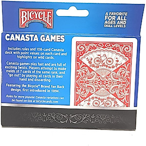 Bicycle 2-Pack Canasta Card Games Standard (Limited Edition)