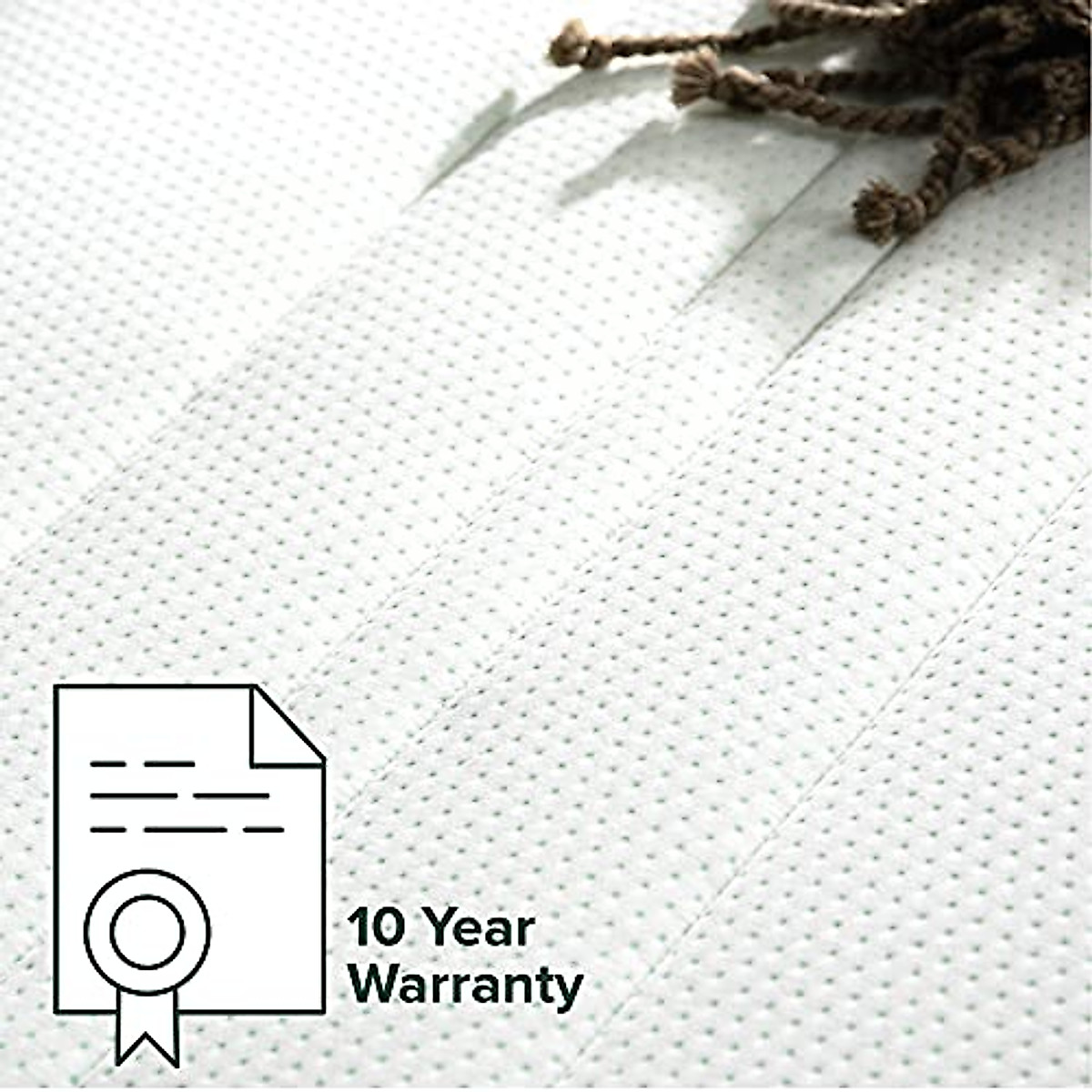 Zinus 6 Inch Foam and Spring Mattress / CertiPUR-US Certified Foams / Mattress-in-a-Box, Full (Off-White)