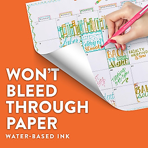 Paper Mate® Felt Tip Pens | Flair® Marker Pens, Medium Point, Assorted, 24 Count