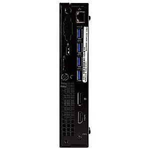 Dell Optiplex 7040 Micro Desktop Computer PC, Intel Quad Core i5, 16GB RAM, 512 GB SSD, Windows 10 Pro, New Periphio Webcam, Periphio Wireless Keyboard & Mouse (Renewed)