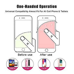 3 Pieces New Version Phone Holder Pineapple Expanding Grip Stand Finger Ring Kickstand for Smartphone and Tablets