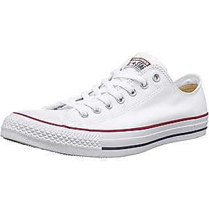 Converse Chuck Taylor All Star Low Top Sneaker Optical/White Canvas 12 Women/10 Men