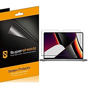 Supershieldz (3 Pack) Anti-Glare (Matte) Screen Protector Designed for MacBook Pro 14 inch (M3 / M3 Pro / M3 Max / M2 Pro / M2 Max / M1 Pro / M1 Max)
