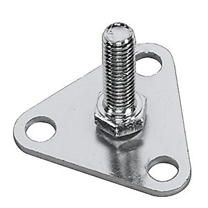 Akro-Mils AWFOOTPLATE4PK - Foot Plate for Chrome Wire Shelf System Upright Leg- Pack of 4(Pack of 4)