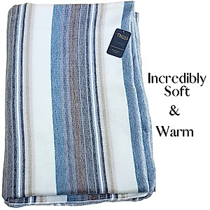 DAVLINA, Alpaca Wool Throw Blanket | 65" x 95" | Super Soft, Lightweight, Breathable and Hypoallergenic | Non-Itchy or Scratchy