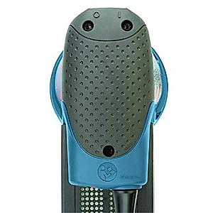 BOSCH ROS20VSK Palm Sander 2.5 Amp 5 in. Corded Variable Speed Random Orbital Sander/Polisher Kit with Dust Collector and Hard Carrying Case, Blue