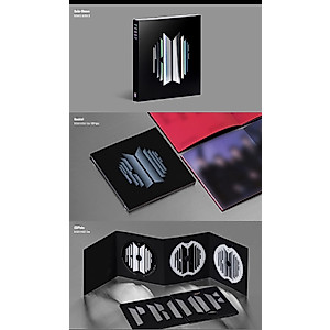 Dreamus BTS BANGTAN BOYS - Proof Compact Edition [BTS Anthology Album] 3CD+Extra Photocards Set, Black, 154 x 153 x 15 mm (BHE0117)