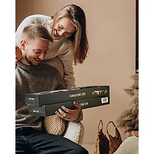 RoWood 3D Puzzles for Adults,Rubber Band Tommy Gun-Toy Wooden Model Kit,3D Wooden Puzzles for Adults,DIY Wooden Building Kits,Unique Gifts for Adults&Teens