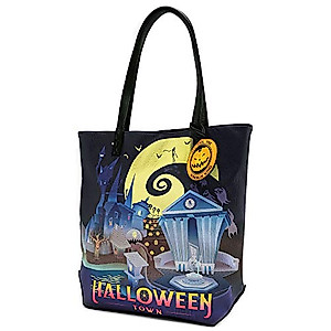 Loungefly x The Nightmare Before Christmas Halloween/Christmas Town Tote Bag