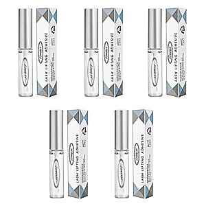 Lomansa Lash Lift Glue Adhesive 5pcs, Eyelash Perming Rod Fix Glue for Eyelash Curl(5 PCS)