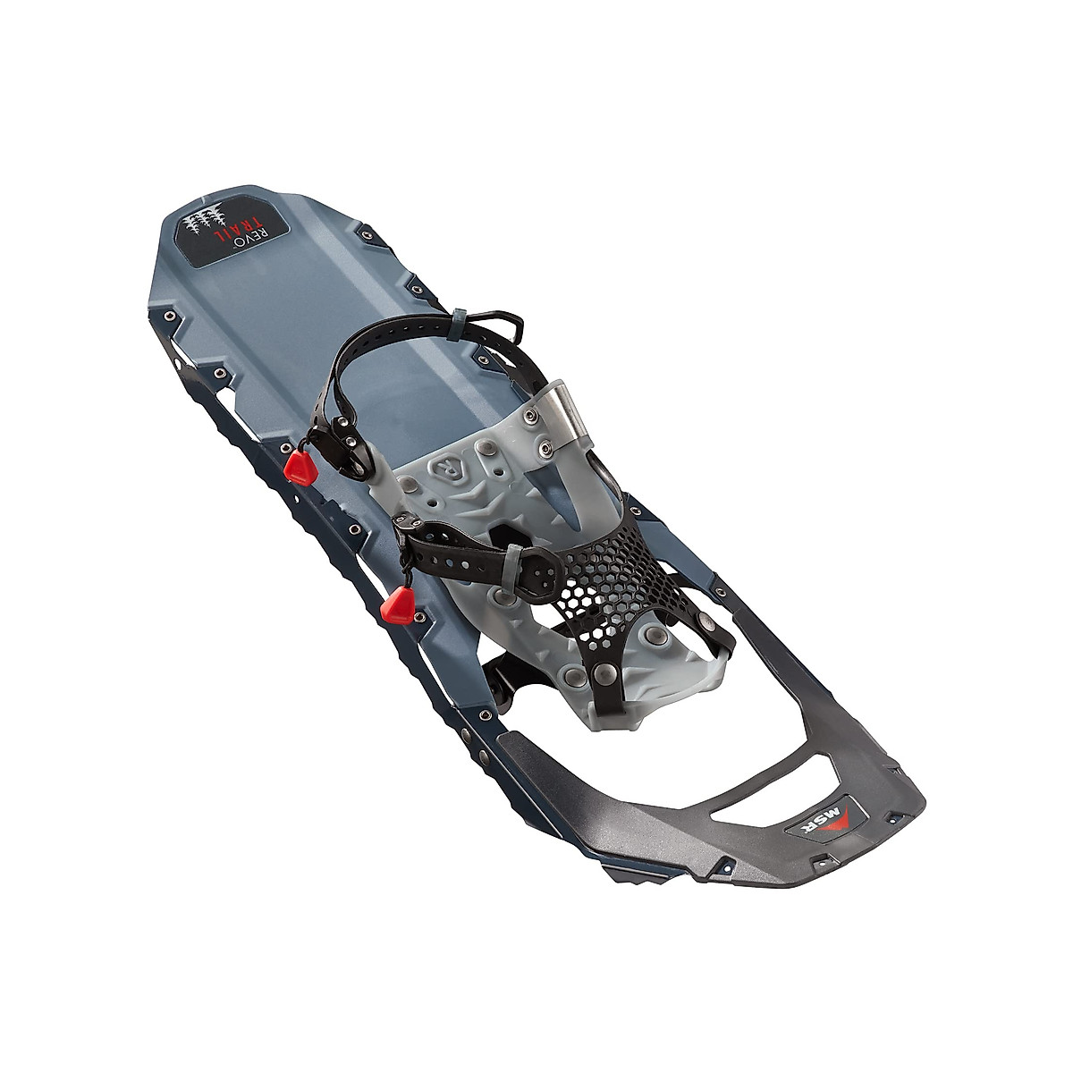 MSR unisex adult Revo Trail Snowshoes Snowshoes, Marine Fog, 25 IN US