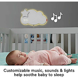 Fisher Price Sound Machine Lumalou Better Bedtime Routine System Interactive with Customizable Lights Music & Timers For Ages 0-8 Years