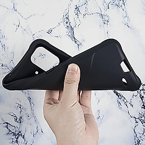 AQGG Tempered Glass Film + Cover for Umidigi Bison GT2 Pro 5G [6.50"], 9H Hardness Screen Protector and Soft Silicone Case Bumper Shell Black Flexible Phone Protective TPU Cases-Romantic Sky