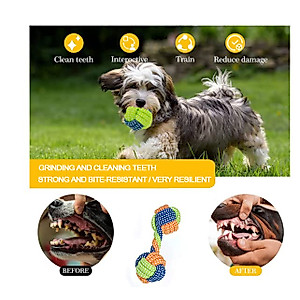 YOOCIZ Tough Dog Toys for Aggressive Chewers, Large Dog Toys with Larger Knot Rope Toys Interactive Dog Chew Toy for Small, Medium & Large Breed…