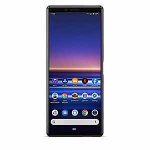 Sony Xperia 1 with Alexa Hands-Free - Unlocked Smartphone - 128GB - Black - (US Warranty) in 6.5" 4K HDR OLED Display