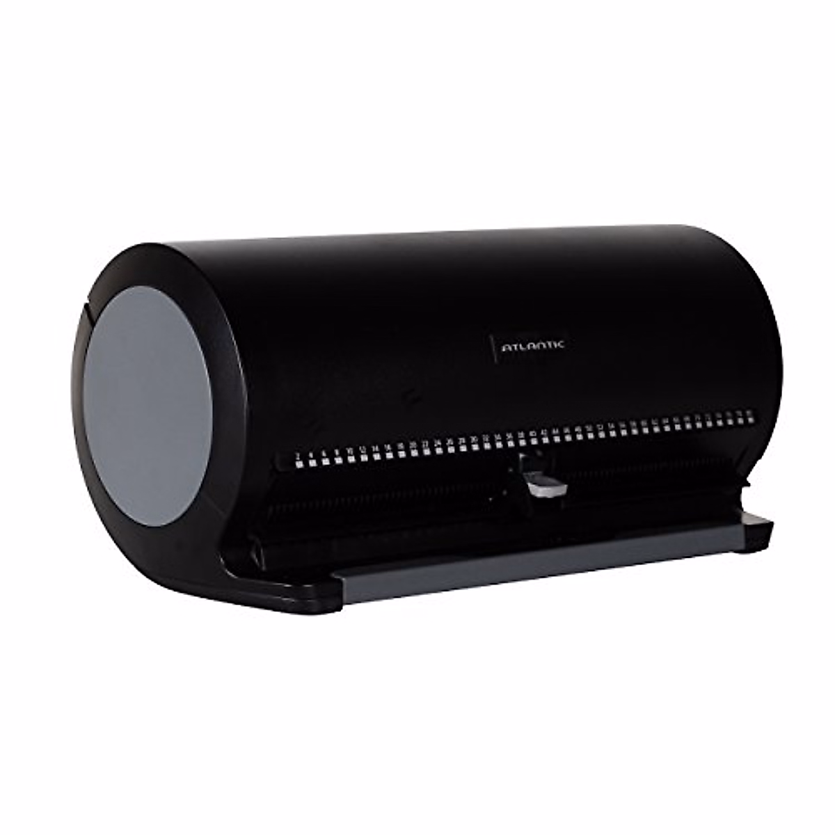 Atlantic 80 Disk Storage Manager - Protect and Organize Media, Durable Hard Plastic in Black, PN85012055