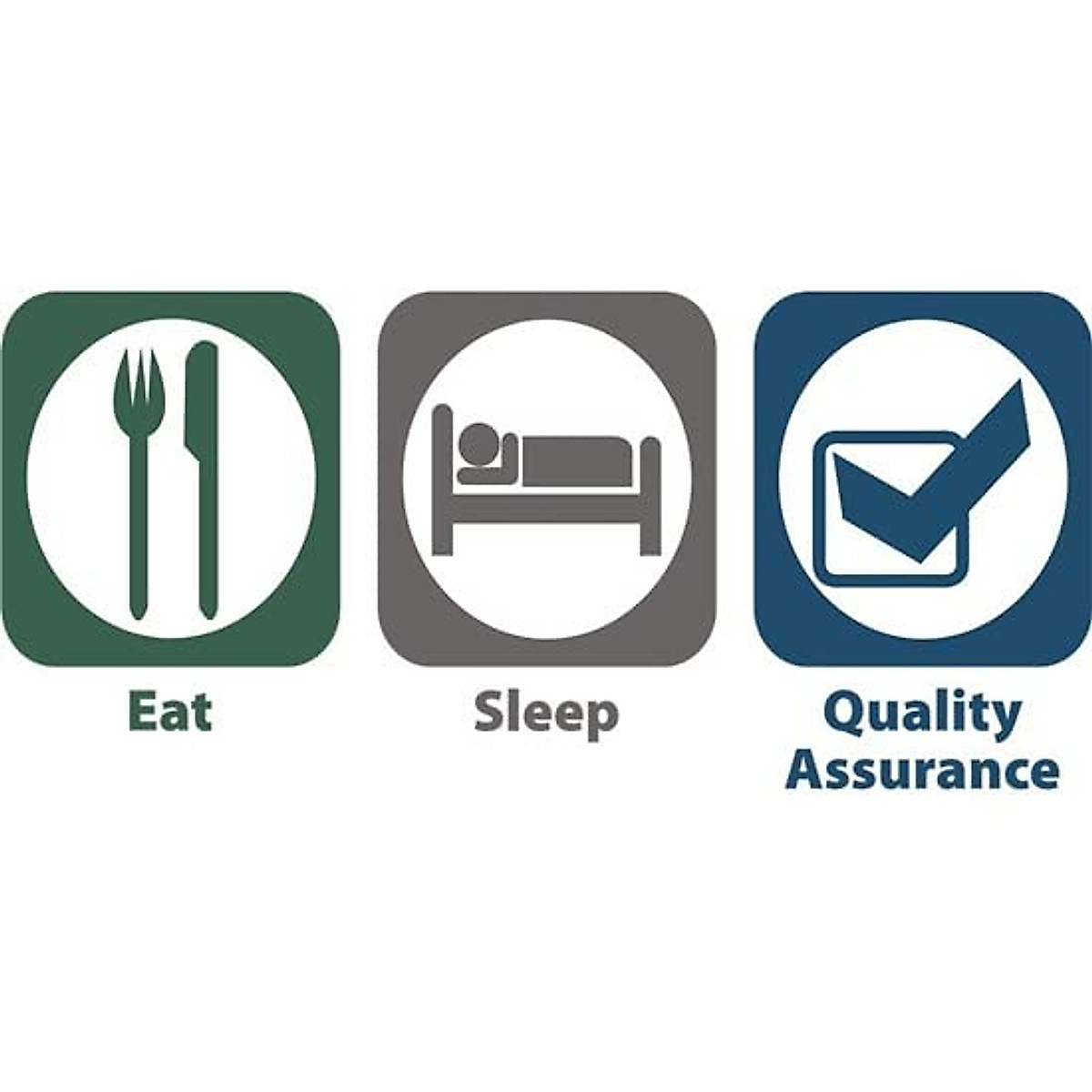 CafePress Eat Sleep Quality Assurance Mug Ceramic Coffee Mug, Tea Cup 11 oz