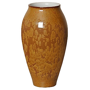 Emissary Lagoon Speckle Tall Flair VASE, 15" H