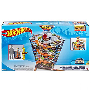 Hot Wheels Mattel City 50 New Mega Garage