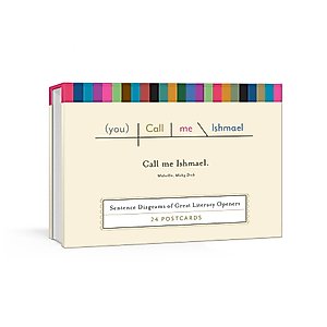 Call Me Ishmael Postcards: Sentence Diagrams of Great Literary Quotes (Pop Chart Lab)