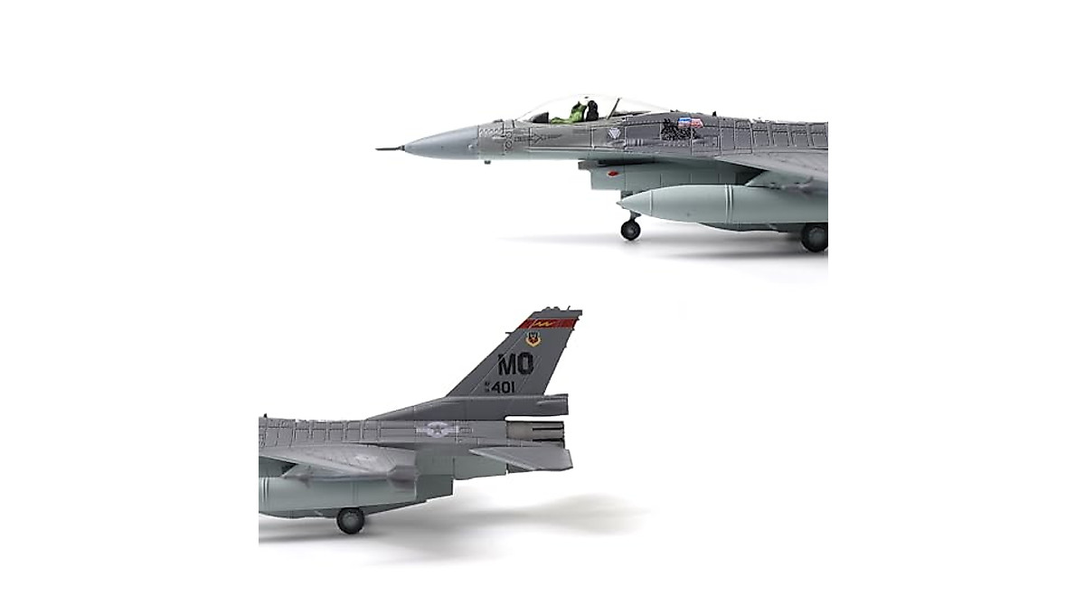 NUOTIE F-16C Fighting Falcon Metal Model Airplane