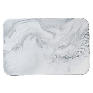 HEMOTON Marble Cutting Board Sushi Tray Bandejas Para Comida Cutting Boards for Kitchen Cutting Cheese Board Meat Chopping Board Reusable Chopping Board Kitchen Chop Board Cake Board Bread