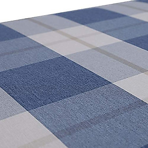 Pillow Perfect Outdoor/Indoor Branson Lapis Throw Pillows, 18.5" x 18.5", Blue 2 Count