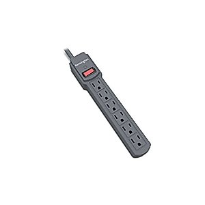 Kensington Guardian 6 Outlet & 4-Foot Cord Standard Power Strip (K38214NA)