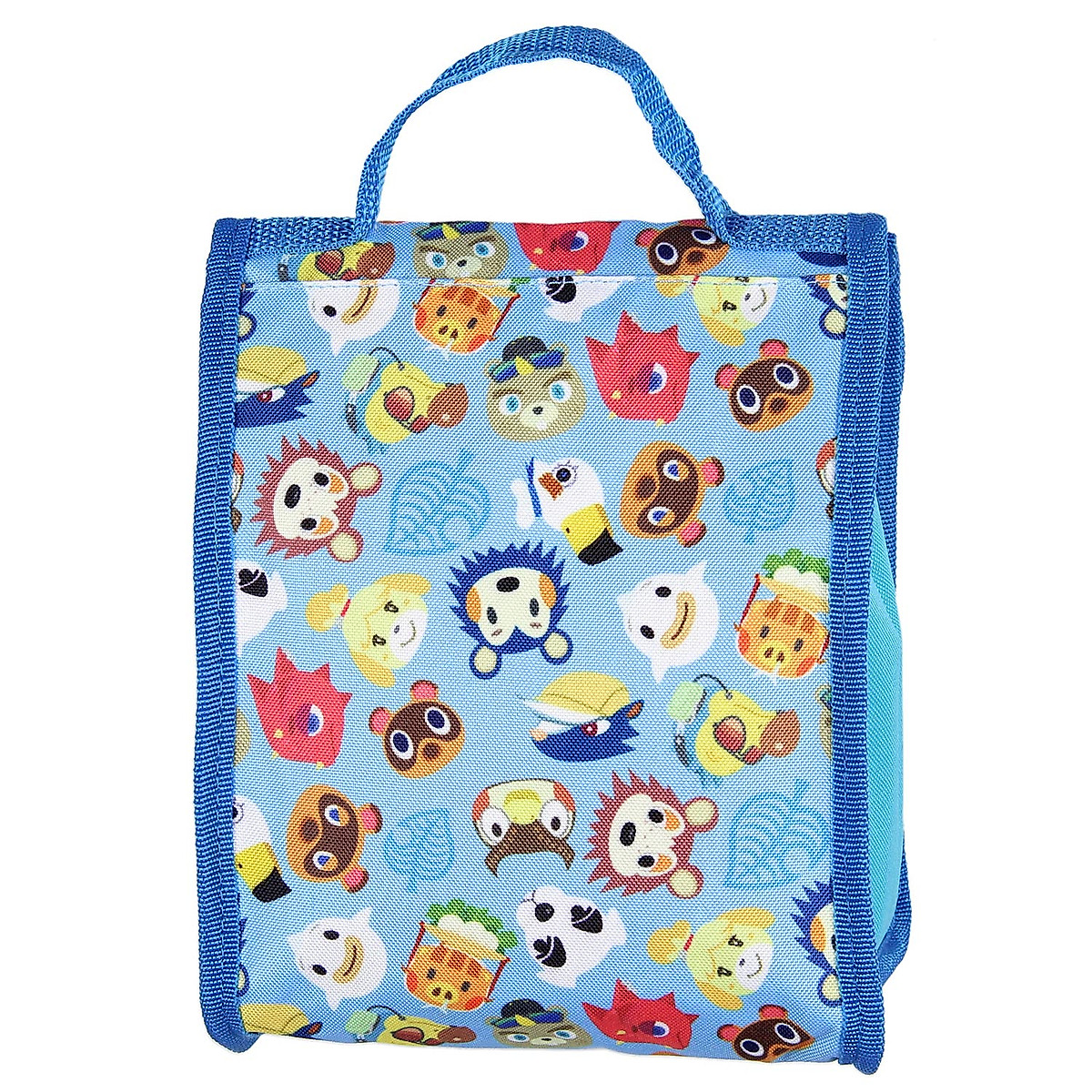Animal Crossing Character Print Backpack 5 pc Set Lunch Tote Keychain