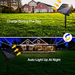 Solar String Lights Outdoor Waterproof, 500 LED 164FT Solar Fairy Lights Christmas Decoration Lights 8 Modes Timer Patio Lights for Xmas Tree Garden Yard Wedding Holiday Party Camping(Cool White)