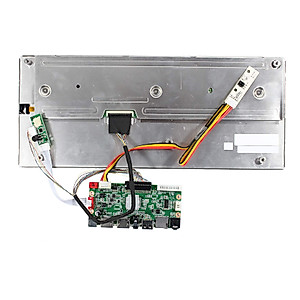 VSDISPLAY 12.3" 12.3 Inch 1920x720 FHD IPS LCD Screen HSD123KPW2-D10 with HD-MI USB SD Card LCD Controller Board VS-56S2 Multimedia Supports MP4