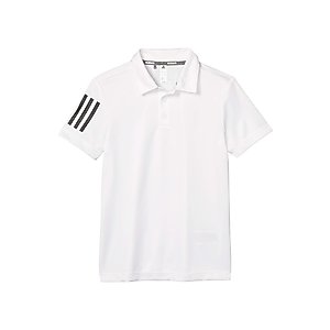 adidas 608808520 3-Stripes Golf Polo Shirt Medium, Boys, USD