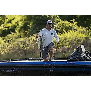 Abu Garcia Black Max & Max X Low Profile Baitcast Reel and Fishing Rod Combo, 6'6" - Medium - 2pc