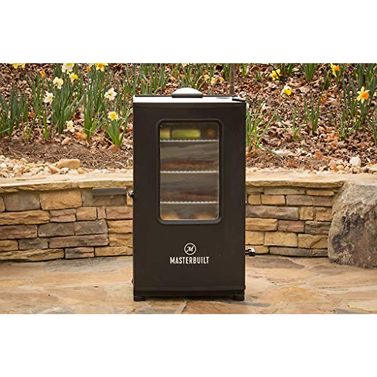 Masterbuilt MB20071619 Mes 140s Digital Electric Smoker, 40” Black + Window