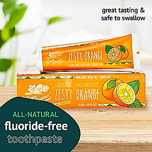 Green Beaver Natural Toothpaste Zesty Orange - 2.5 fl oz