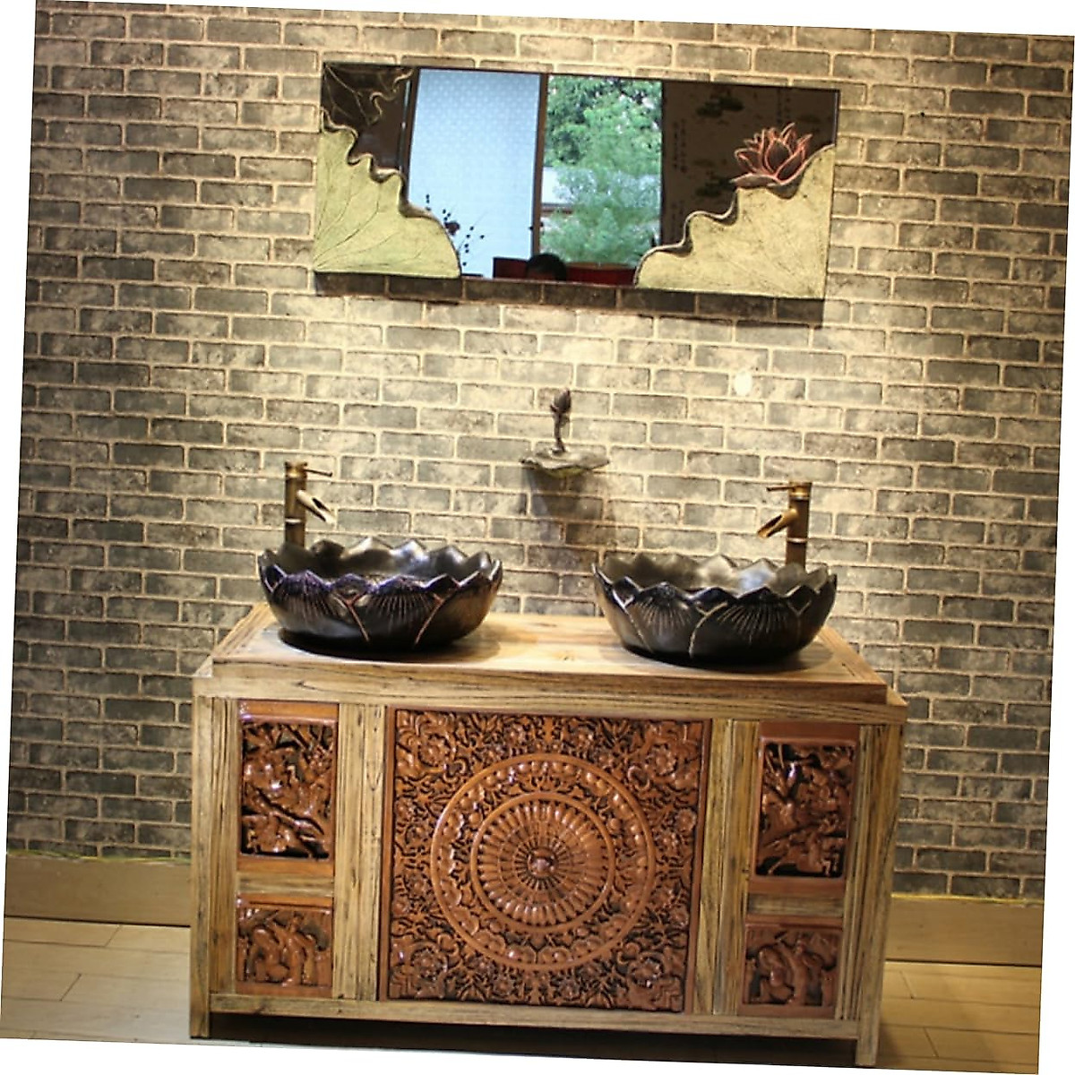 Angoily 1pc Copper Basin Faucet Kitchen Faucet Cotton Round Holder Faucets for Bath Sinks Bathtub Faucet Bath Faucet Bathroom Faucet Sink Sprayer Bathroom Sink Faucet Water Tap Wash Basin