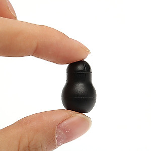 10pcs 2cm Silicone Black Super Soft Earplug Eartips Earpieces For Littmann Stethoscope