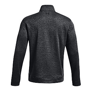 Under Armour Mens Storm SweaterFleece Quarter Zip, (001) Black / / Black, X-Large