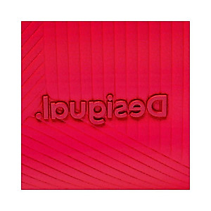 Desigual woMens Casual Shoulder Bag, Red, U US