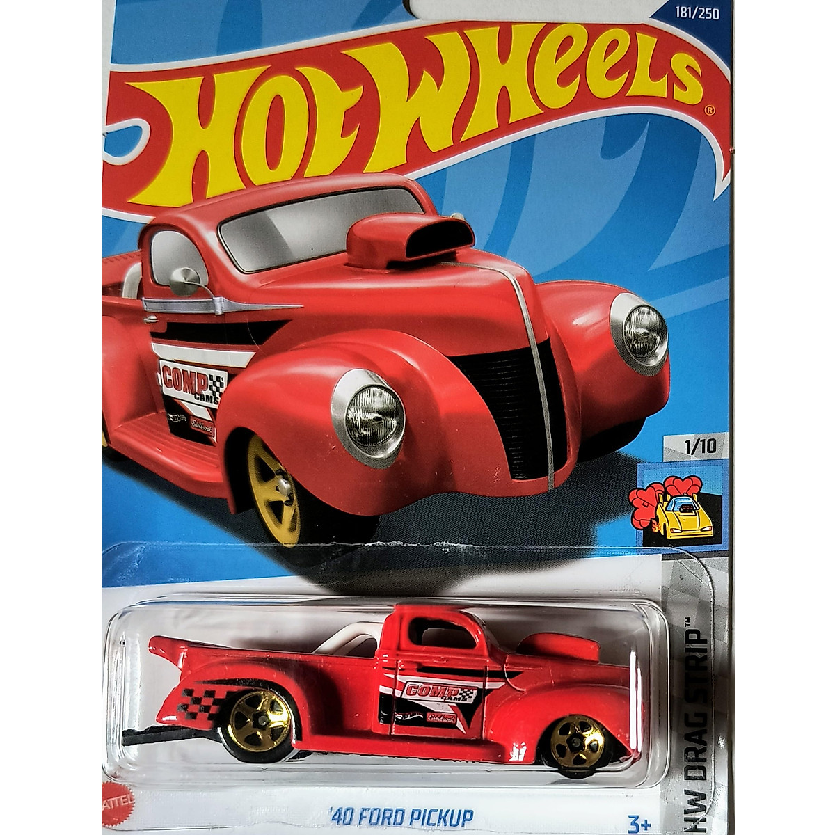 Hot Wheels Classic Hot Rods 1:64 Scale 5 Car Set Bundle