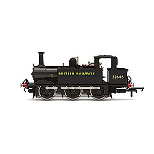 Hornby R30006 Terrier LSWR (Passenger Livery) No. 735 Steam Locomotive, Black