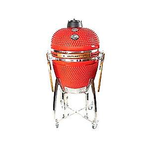 21" Large Outlast Ceramic Kamado Barbecue Charcoal Grill