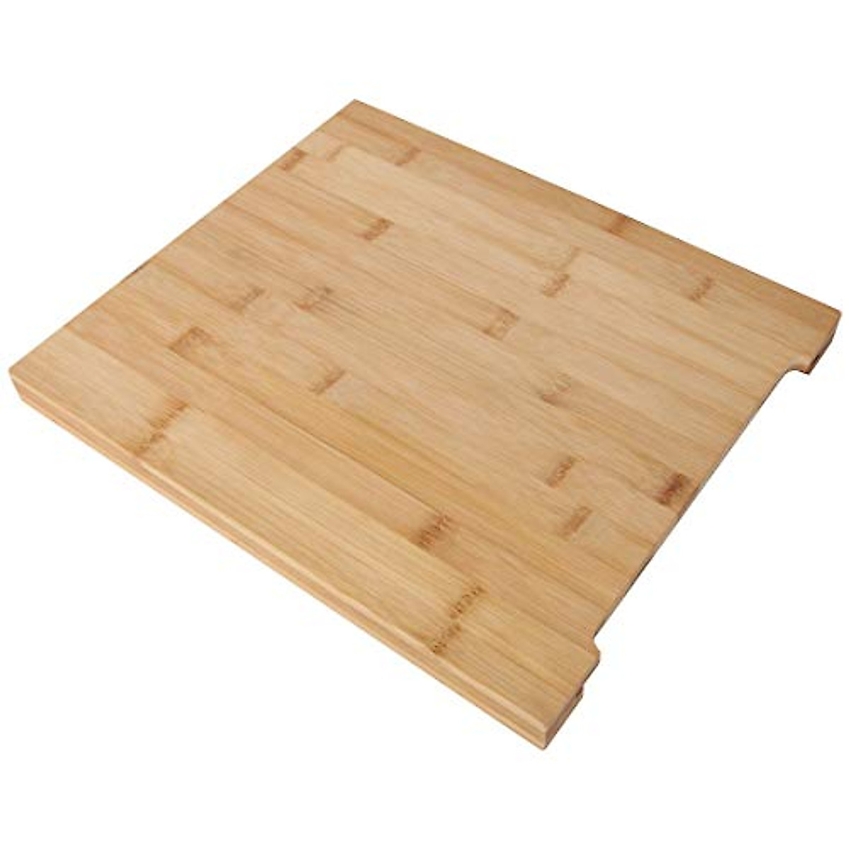 Lily’s Home Mess-Free Bamboo Cutting Board With Slide Out Drawer Tray, Large