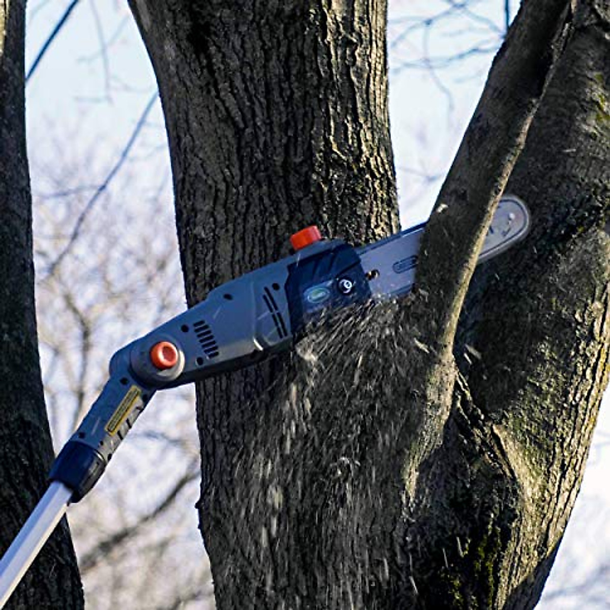 Scotts Outdoor Power Tools PS45010S 10-Inch 8-Amp Corded Electric Pole Saw, Adjustable Head & Oregon Bar and Chain