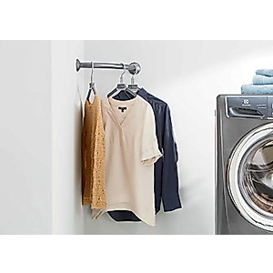 Electrolux 14ELCBAR01 Luxcare Corner Hanging Bar, One Size, Titanium