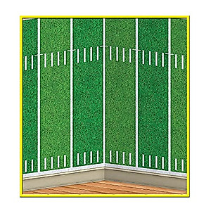 Beistle 4' x 30' Football Field Backdrop (52125)